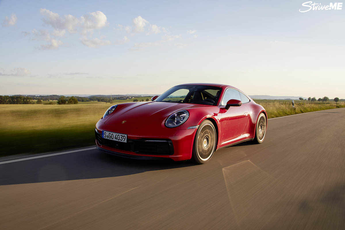 StriveME - اكثر من 308 كلم/س على متن بورشه 911 الجديدة